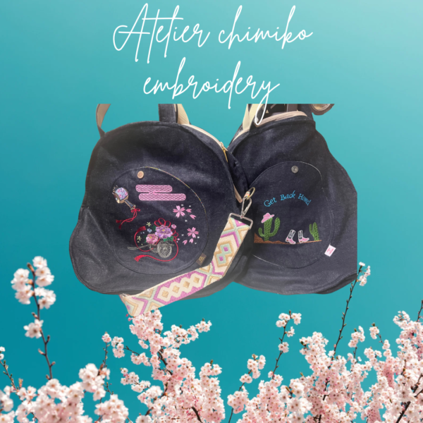 丸バック⭕️ - ミシン刺繍フェスティバルブログ